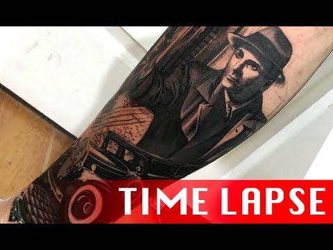 Old times - Tattoo time lapse - YouTube
