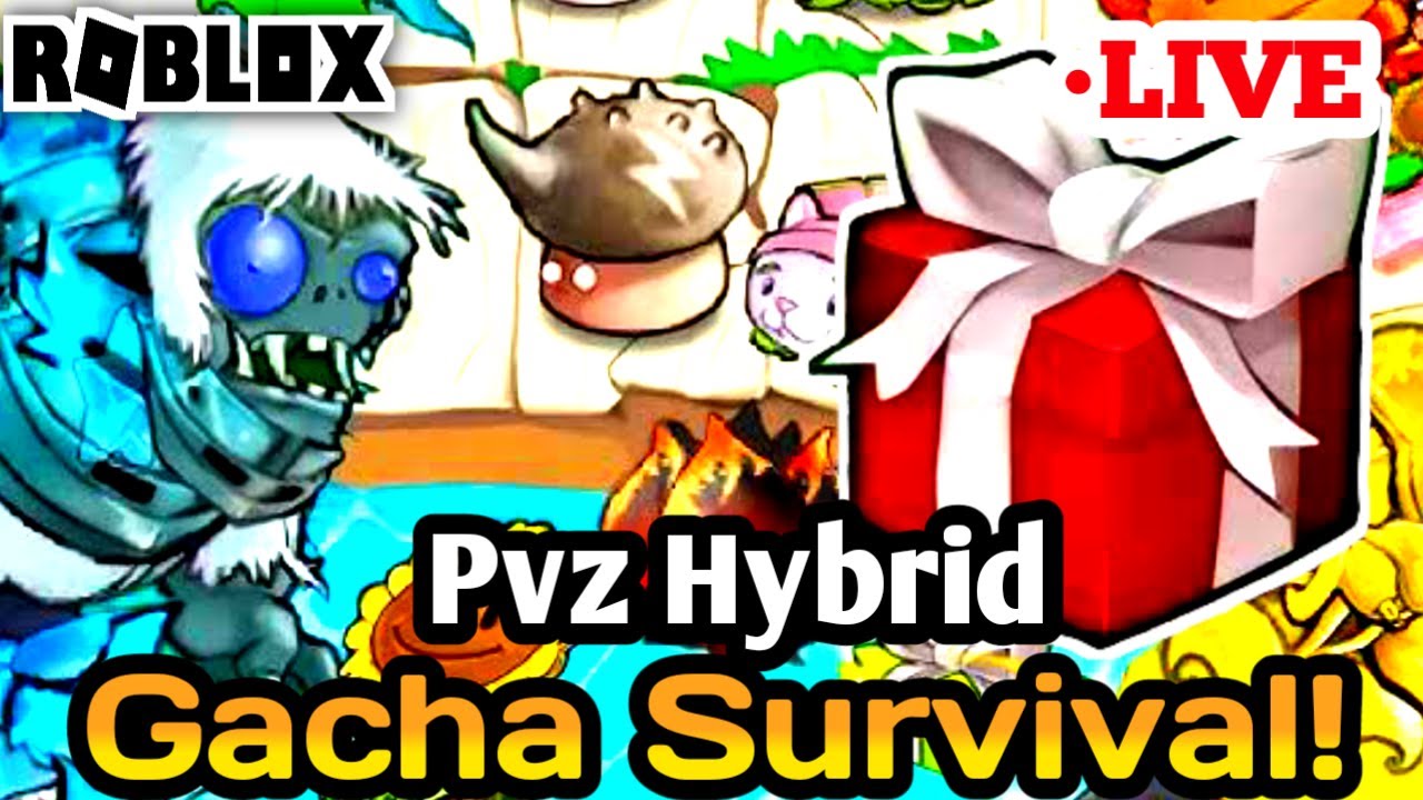 MODE SURVIVAL GACHA PVZ HYBRID! Plants vs. Zombies GAMEPLAY #51 - YouTube