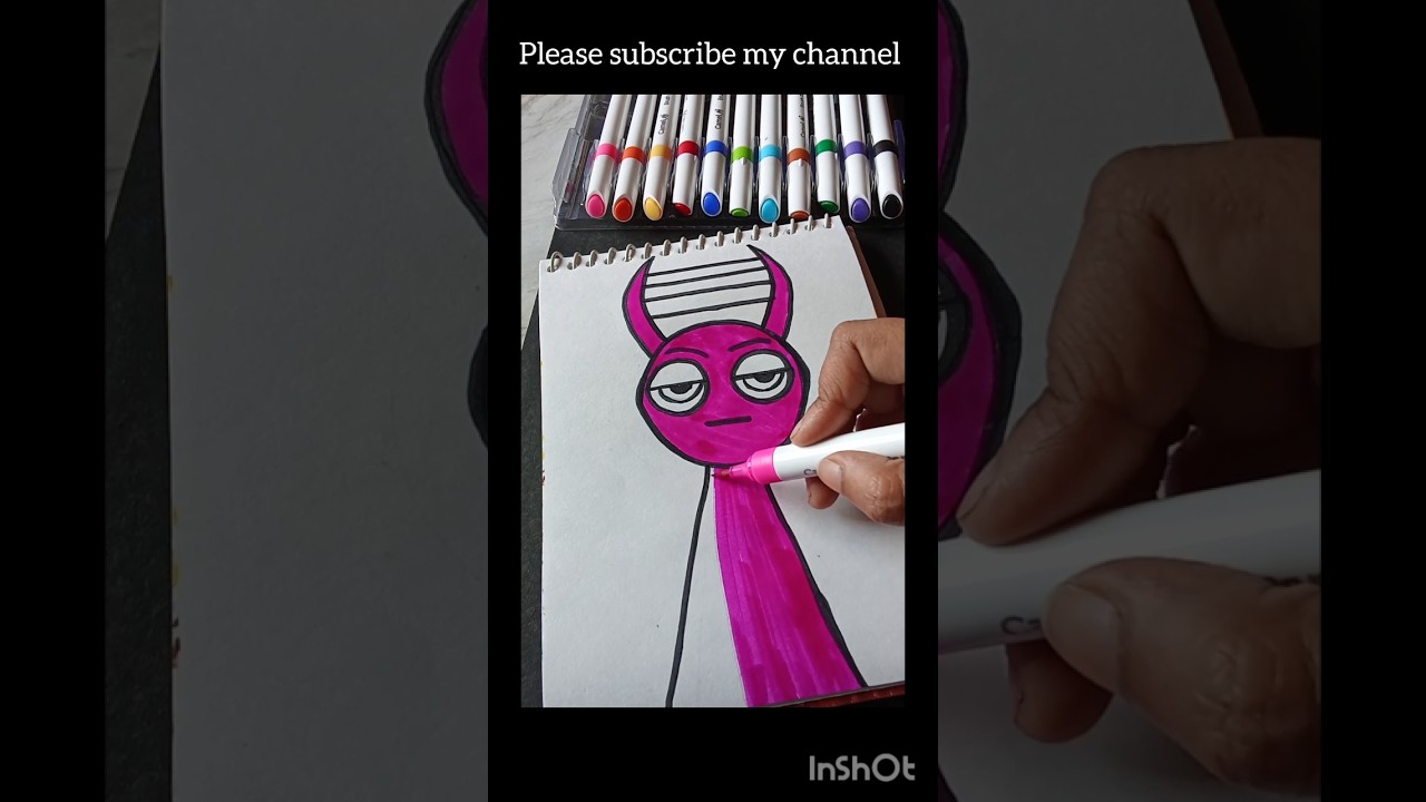 Purple Sprunki Drawing| #incredibox #sprunki #purple #drawing #art # ...