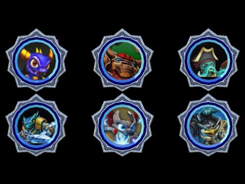 All Skylanders Soul Gems - YouTube