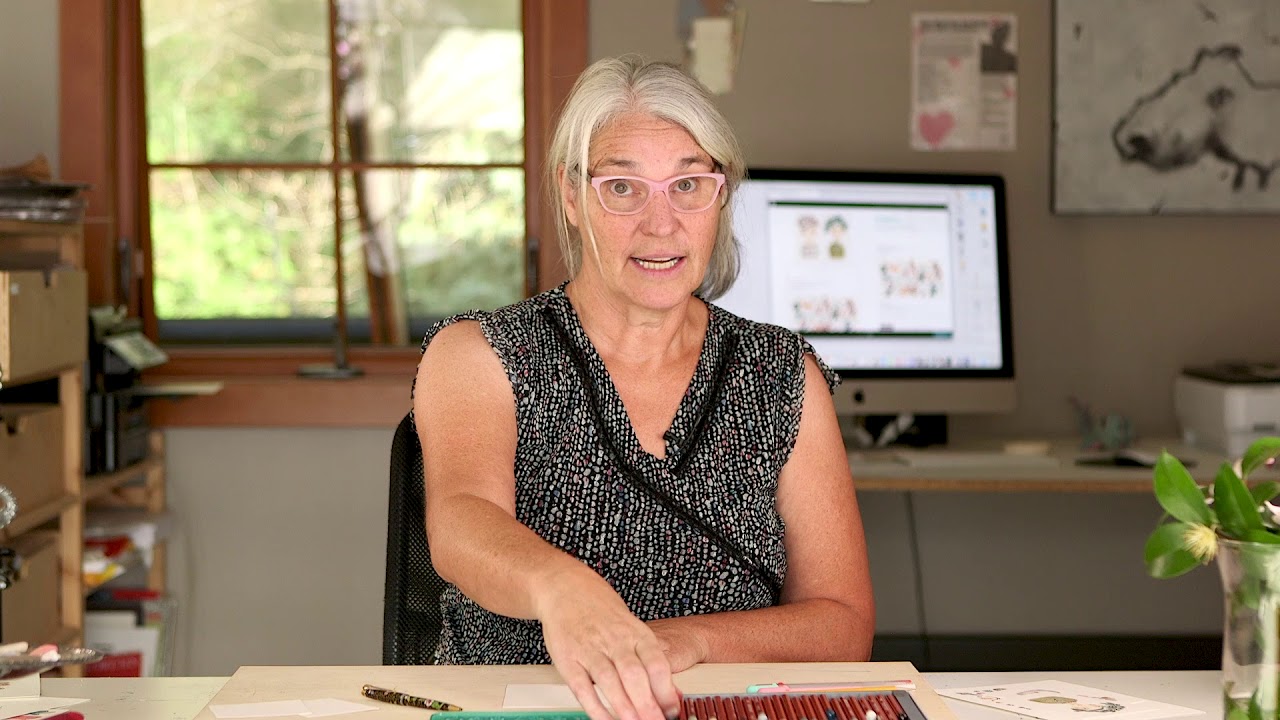 Free Tutorial: Incised Line Drawing - YouTube