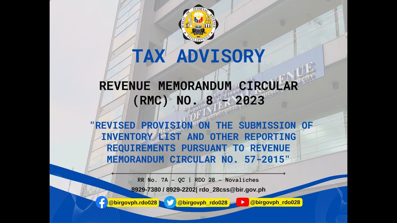 RMC No 8 2023 Revised Provision On The Submission Of Inventory List rmc-no-8-2023-revised-provision-on-the-submission-of-inventory-list