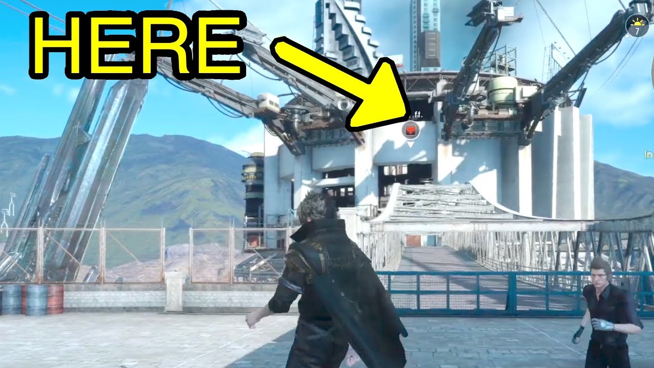 Final Fantasy XV: Enter Power Plant (Exineris in Lestallum) FFXV - YouTube