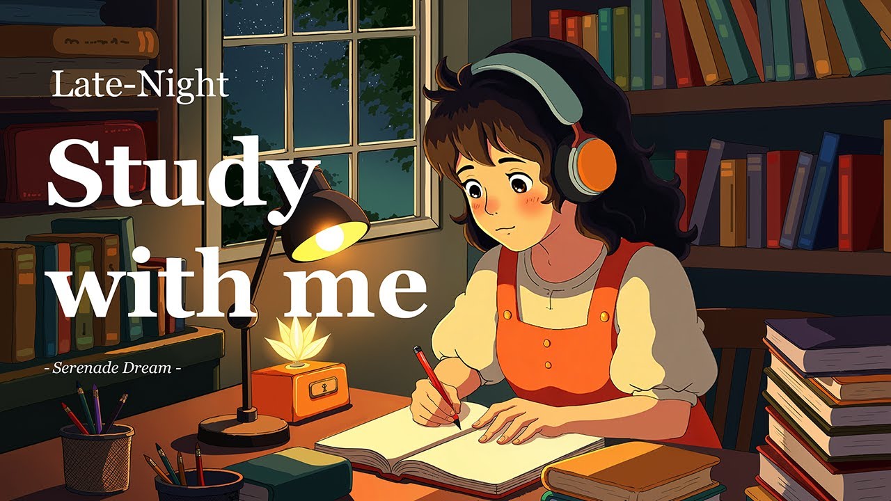 Late-Night Study With Me 🌙💡 | Motivation for Dreamers 📚 | 📝25min - YouTube
