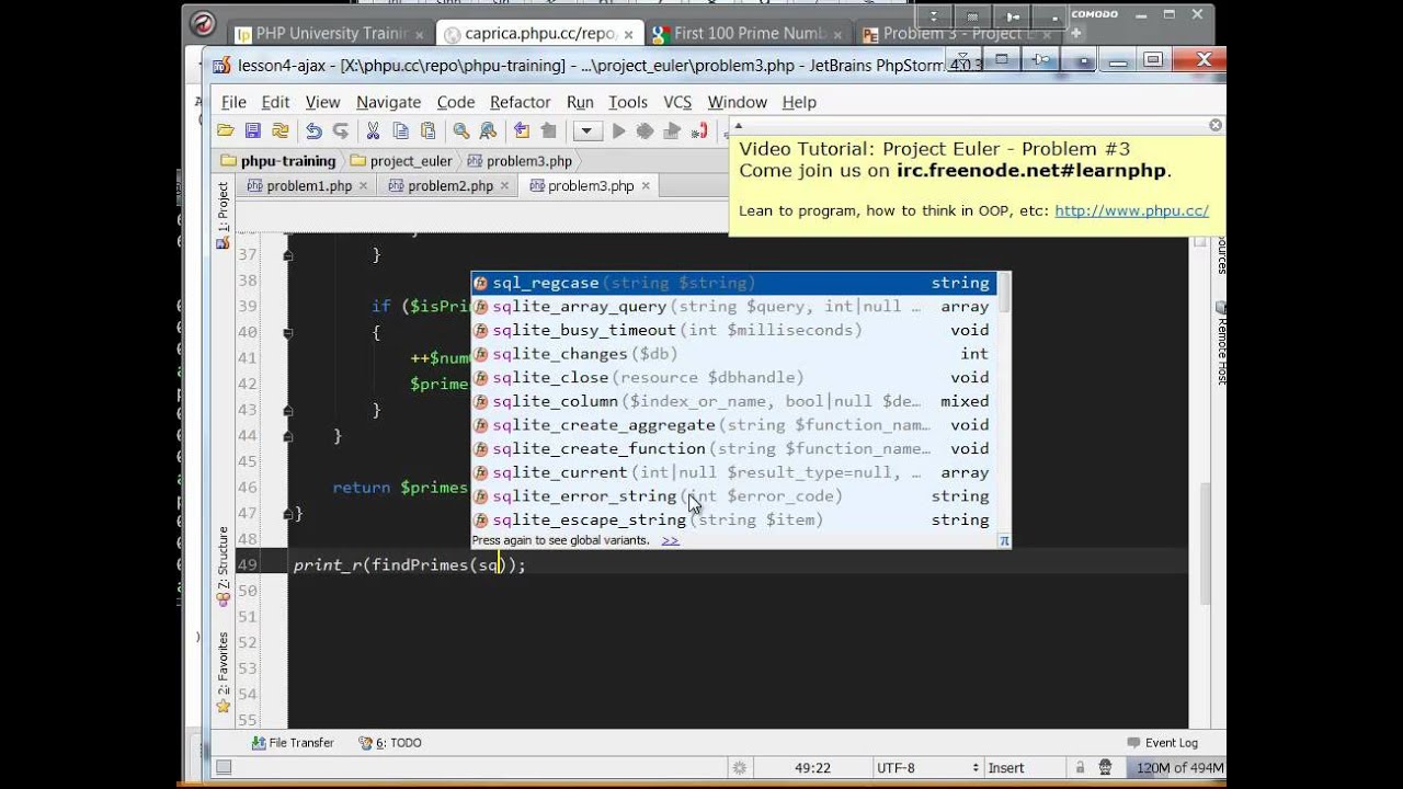 Project Euler Problem 3 In Php Youtube 2750
