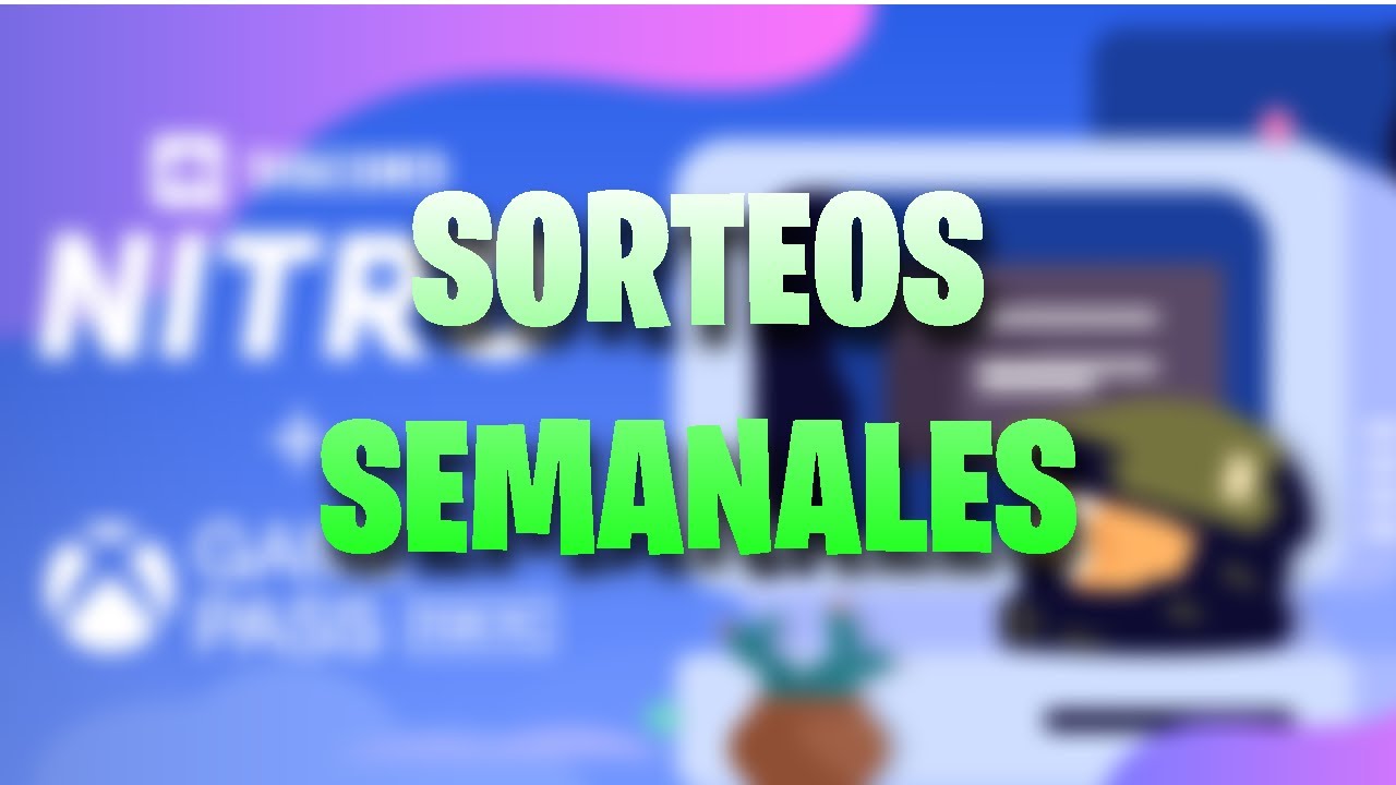 EL MEJOR SERVIDOR DE DISCORD PARA SORTEOS SEMANALES - Discord server ...