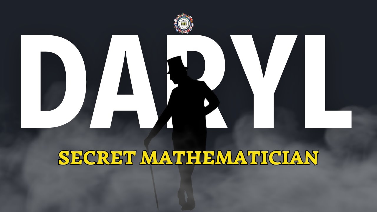 SECRET MATHEMATICIAN by Daryl Martinez - YouTube