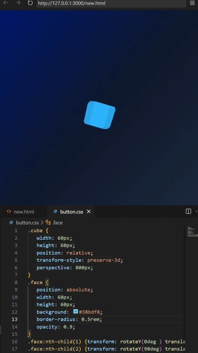 Micro Css Cube Loader #frontend #webdevelopment #softwaredevelopment #coding #programming - YouTube