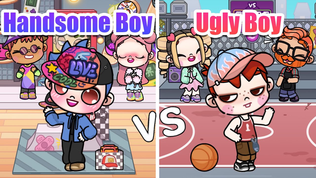 Handsome Boy VS Ugly Boy 😉😢 | Avatar World | Toca Boca | Toca Life ...