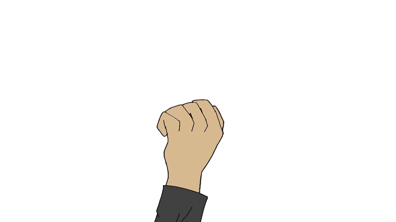 Hand Opening Animation (test) - YouTube