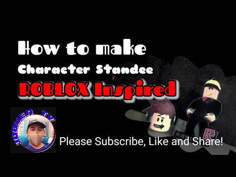 How To Make Roblox Standee - YouTube