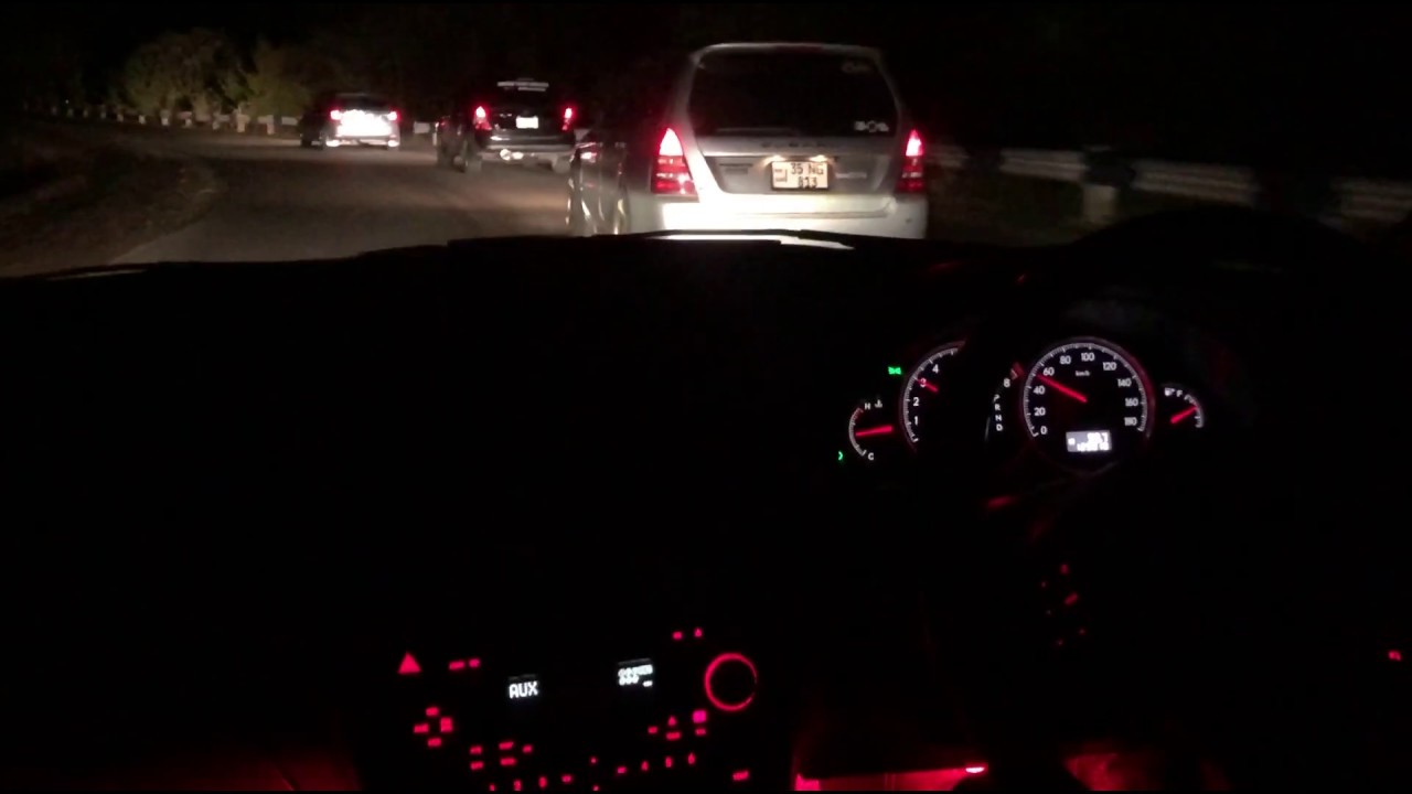 Subaru night ride, from Armenia to Georgia - YouTube