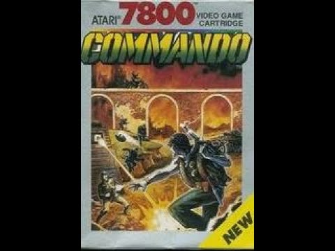 Commando (1985) Atari 7800 - YouTube