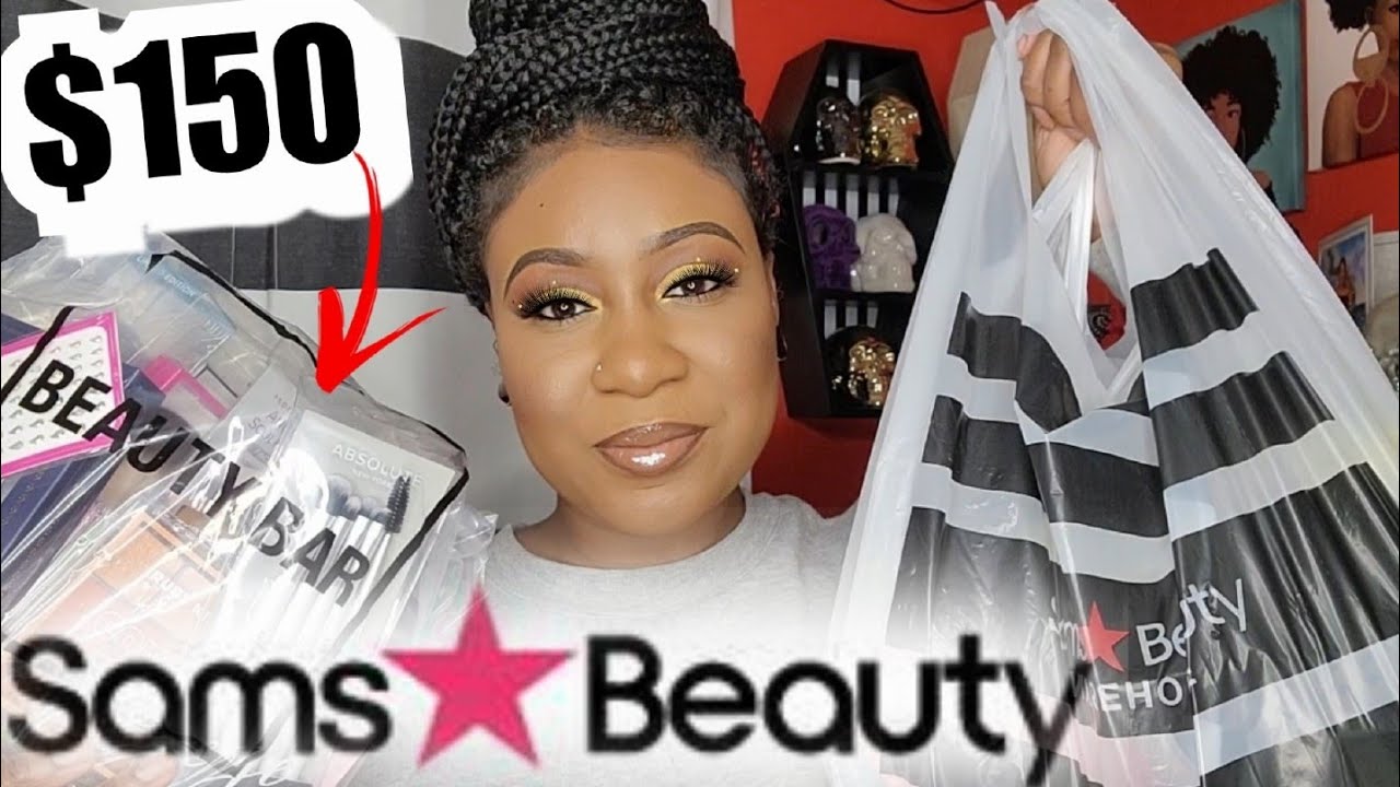 Sams Beauty Supply Haul - YouTube