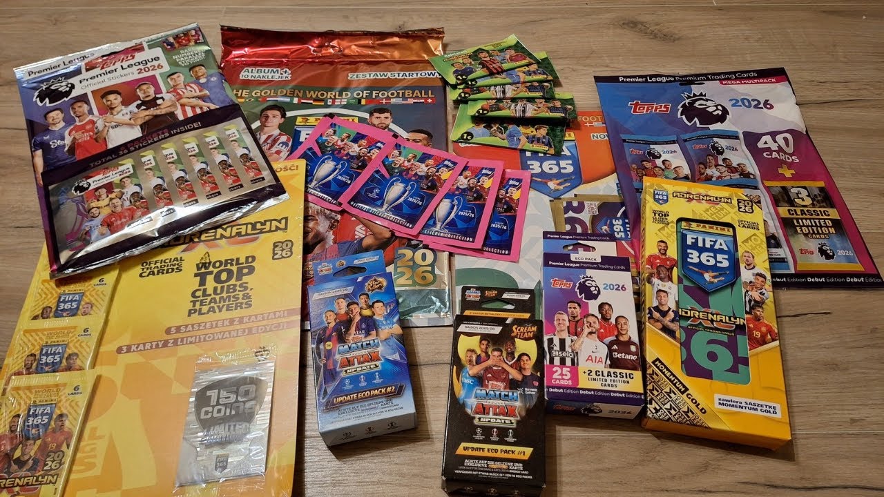 HIT!!! MEGA MIX UNBOXING - OTWIERAM KILKA KOLEKCJI WPADA MEGA KARTA ...