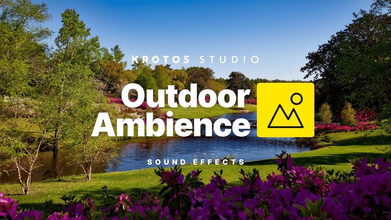 Outdoor Ambience Sound Effect | 100% Royalty Free | No Copyright ...