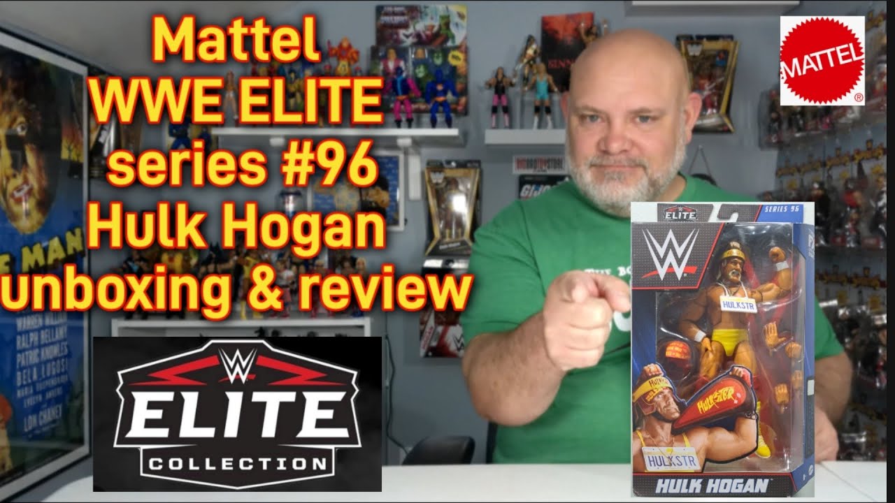 Hulk Hogan Mattel WWE Elite collection series 96 unboxing & review ...
