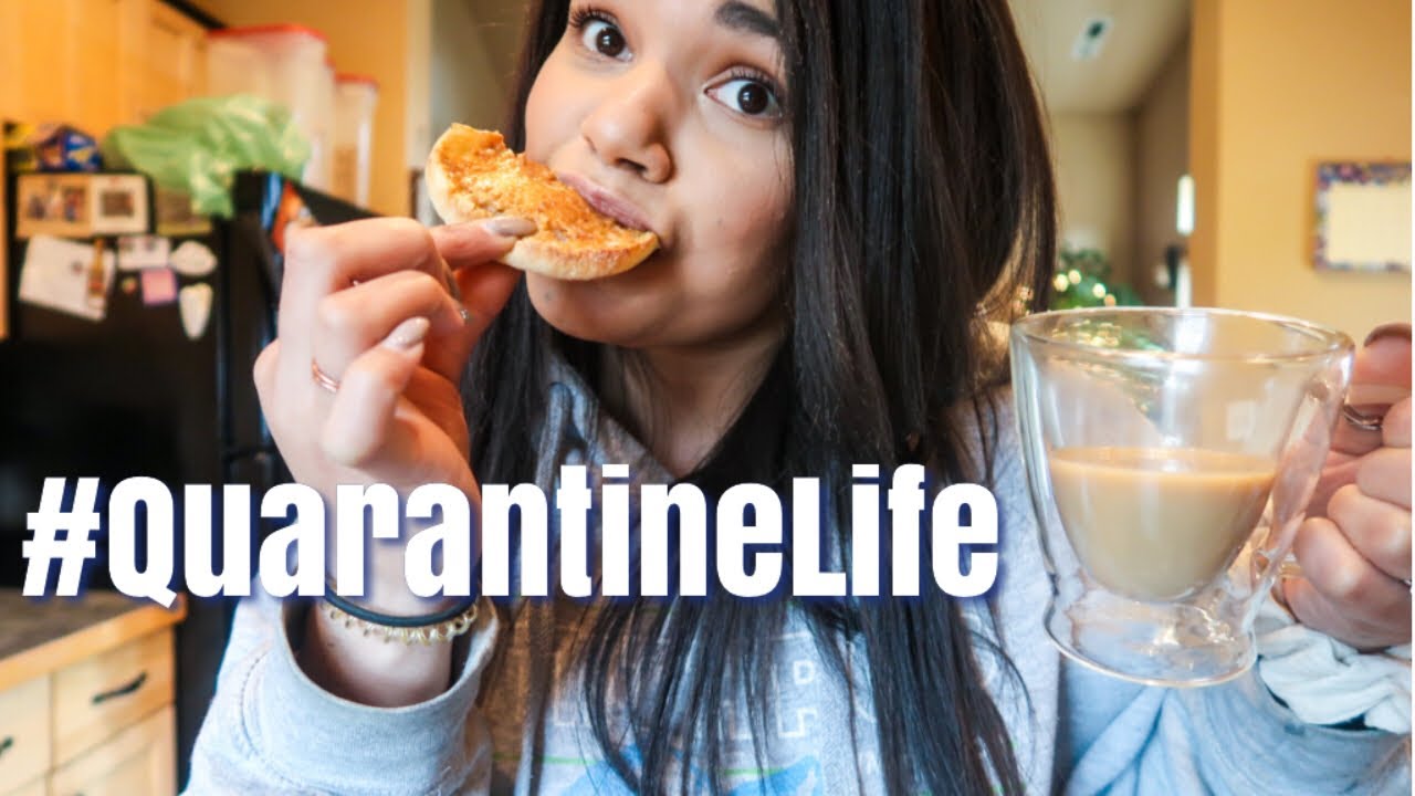 What I Eat In A Day During Quarantine | DAY 5 - YouTube