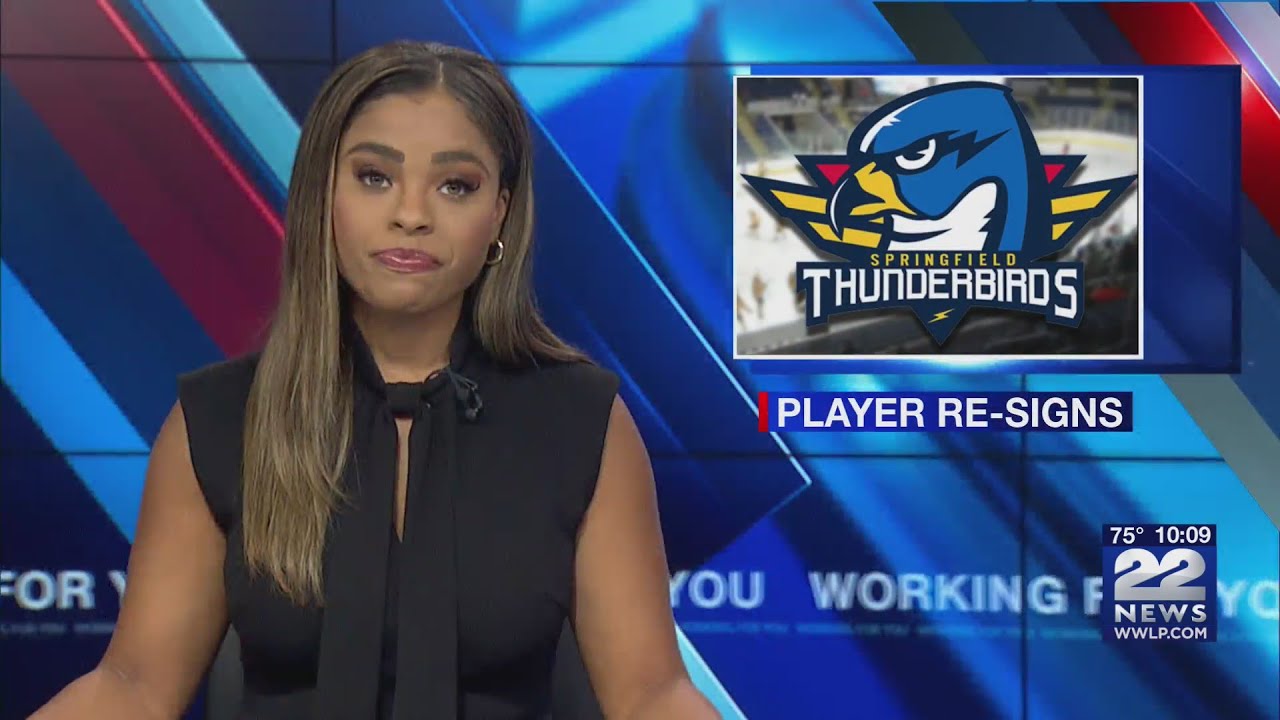 Springfield Thunderbirds announce the re-signing of Nathan Todd - YouTube