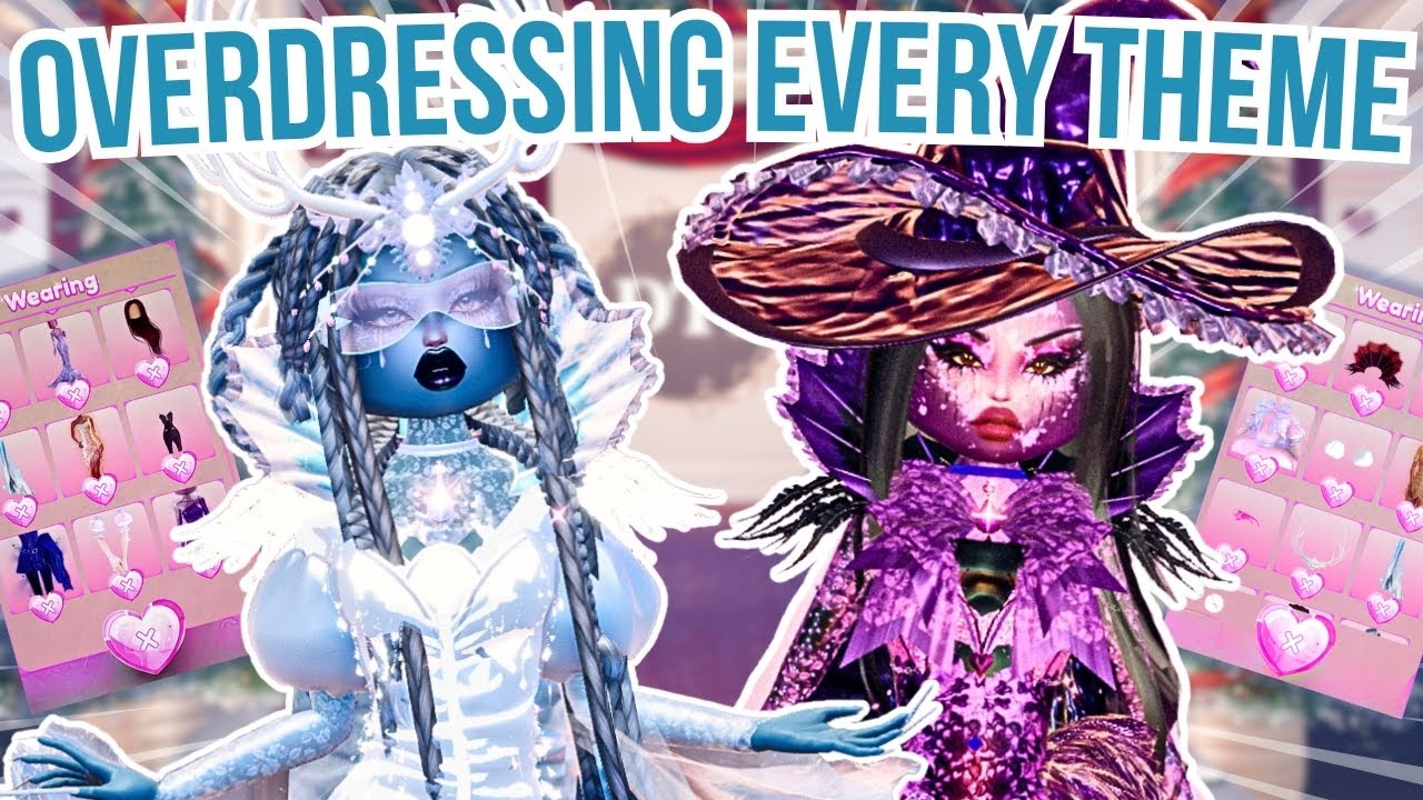 **OVERDRESSING** FOR EVERY ROUND IN *DRESS TO IMPRESS* (ROBLOX) - YouTube