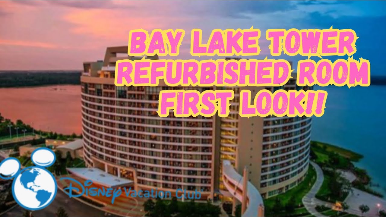 Refurbished Room Bay Lake Tower First Look! | DVC Contemporary Resort ...