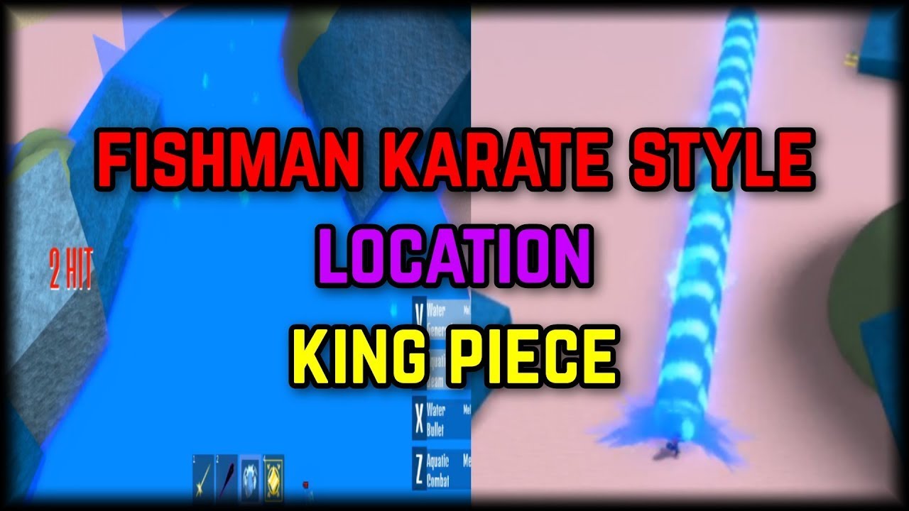 Finding water karate fighting style in [King Legacy] - YouTube