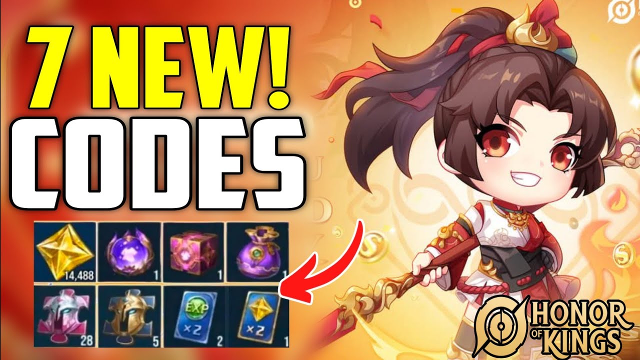 ALL New!*HONOR OF KINGS GIFT CODES FEBURARY 2025 - HONOR OF KINGS CODES ...