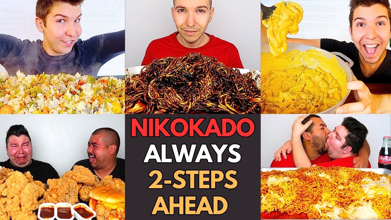 🌶️🍽️🦐 Two Steps Ahead! Nikocado’s Mukbang Journey | MUKBANG COMPILATION ...