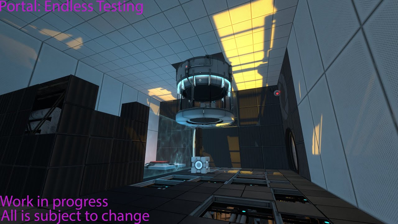 (OLD) Portal: Test Subject Gameplay Demo 1: First Two Chambers - YouTube