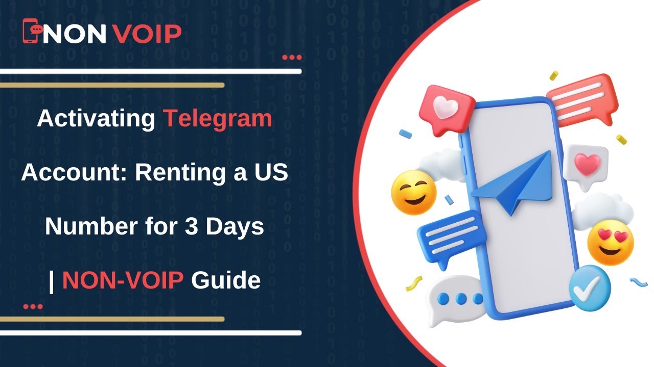 Activating Telegram Account: Renting a US Number for 3 Days | Non-VoIP ...