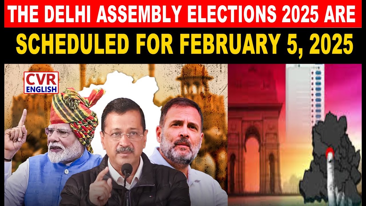 Delhi Election 2025: Election Commission PC | Delhi Election Date ...