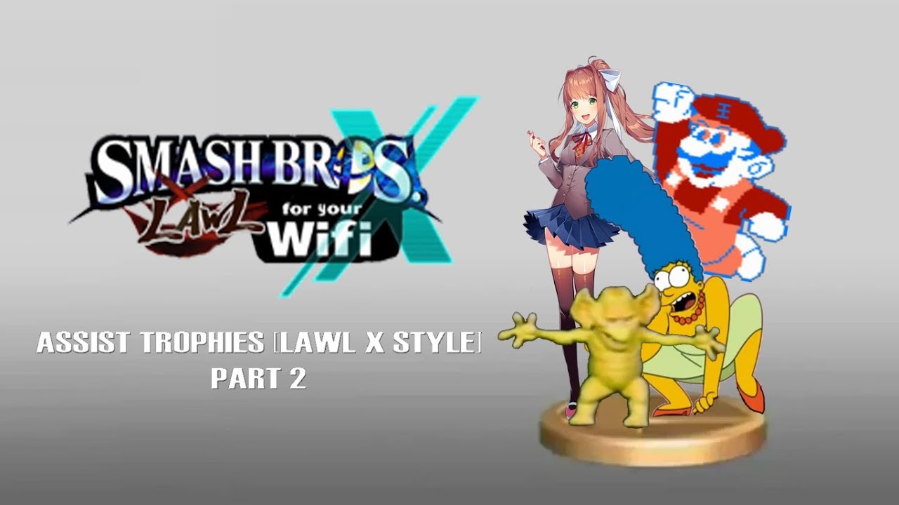 Smash bros Lawl X Assist Trophies Part 2 - YouTube