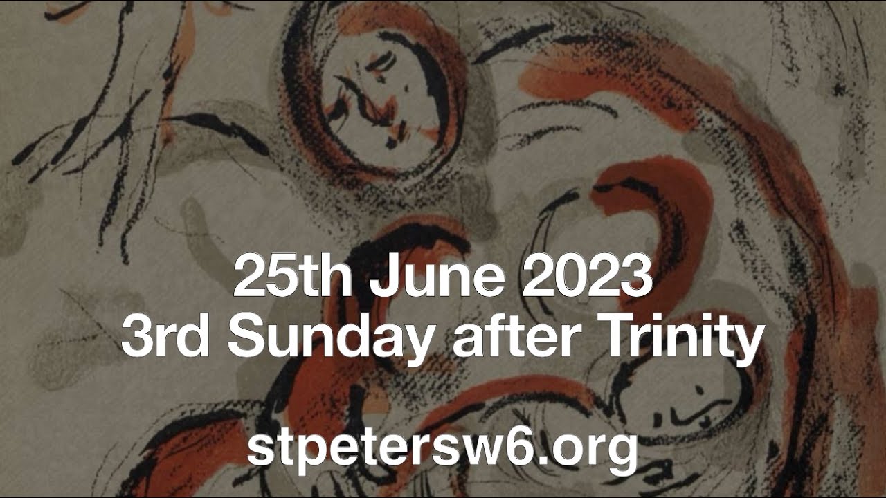 Sunday Worship from St Peter's (3rd Sunday after Trinity) - YouTube