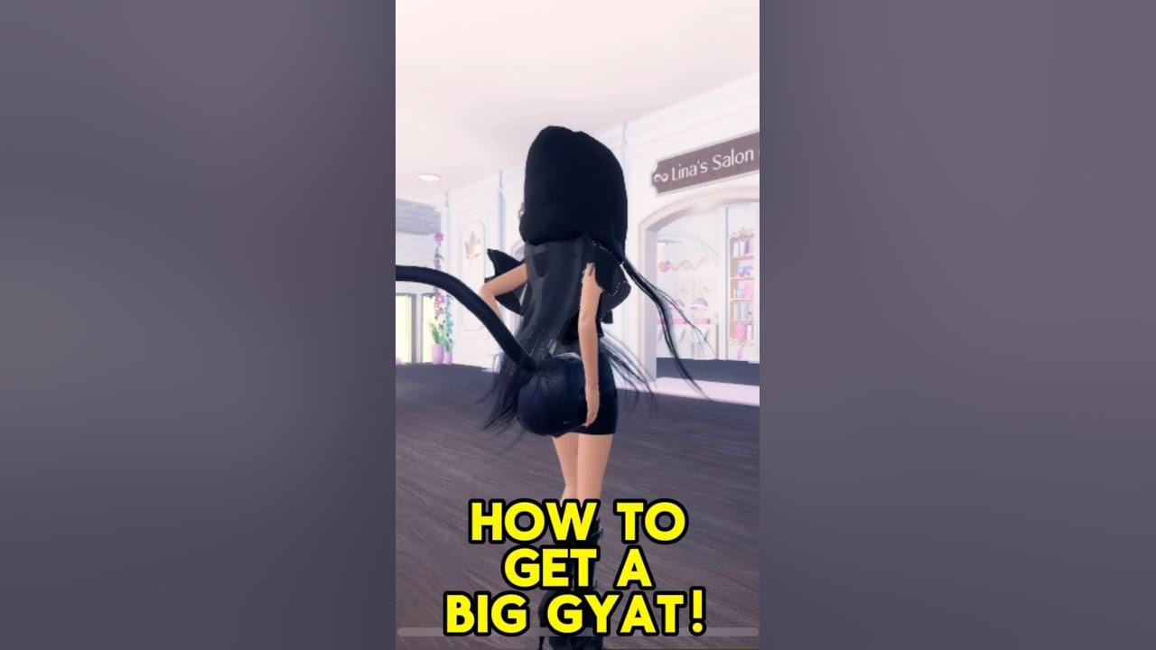 HOW TO GET A “BIG GYAT” IN DRESS TO IMPRESS! 😱 #dresstoimpress #dti #roblox #gyat - YouTube