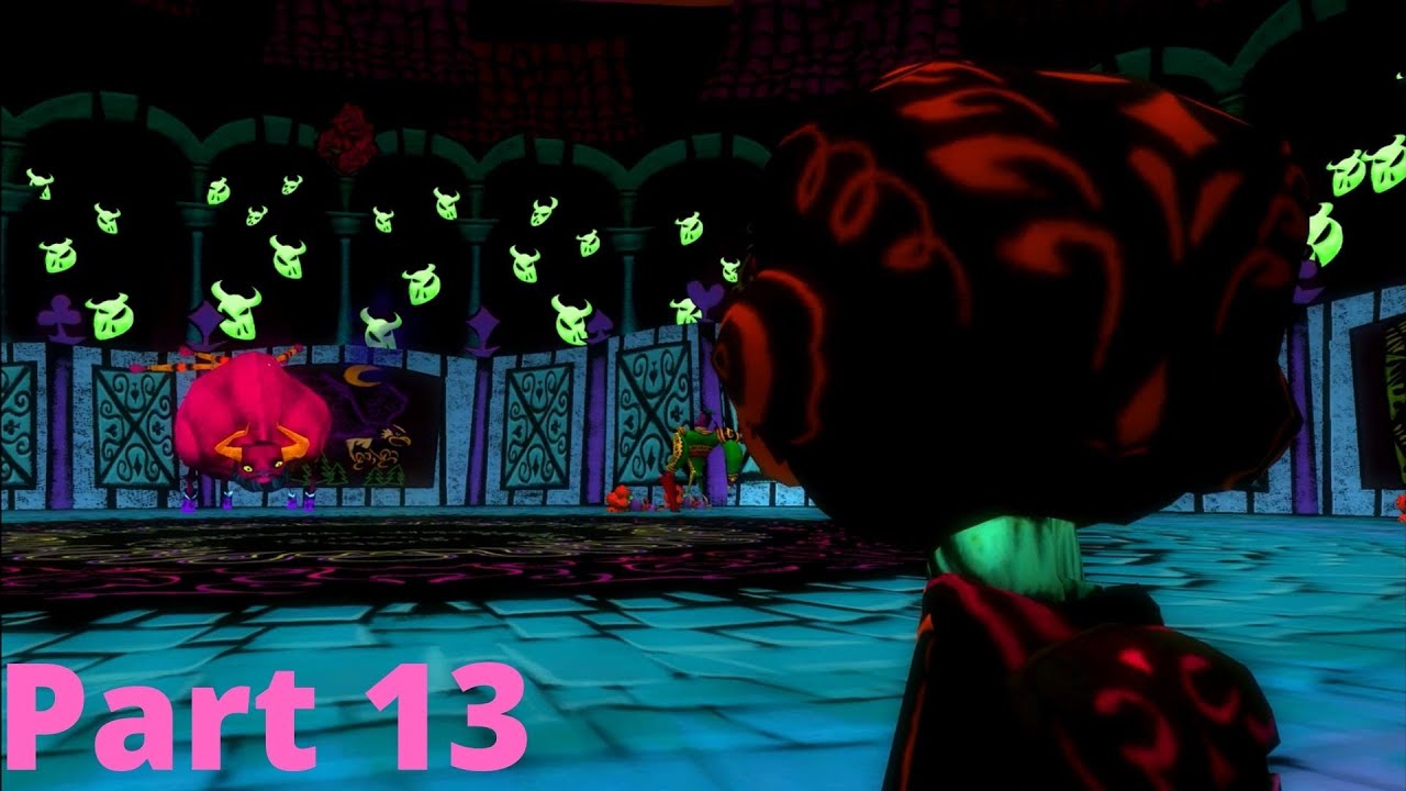 Psychonauts - Fight with the bull (Part 13) - YouTube