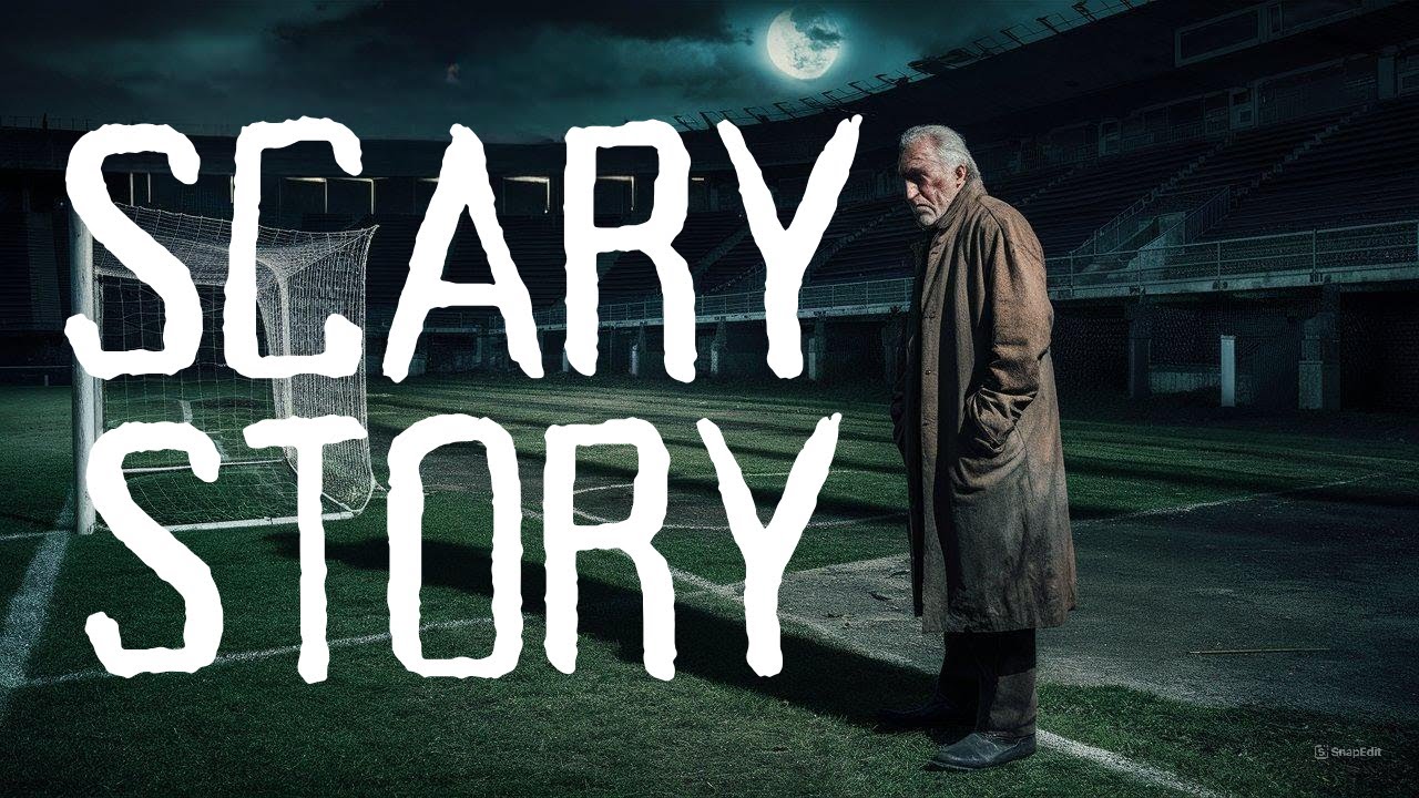 Scary Story with Background Music: Haunted Stadium Horror During Soccer ...