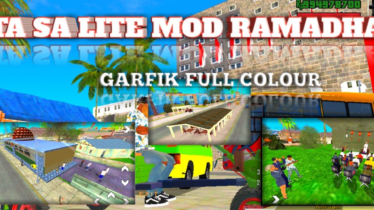 GTA SA lite Mod Ramadhan Terbaru 2021 HD ANDROID[GTA INDONESIA] - YouTube