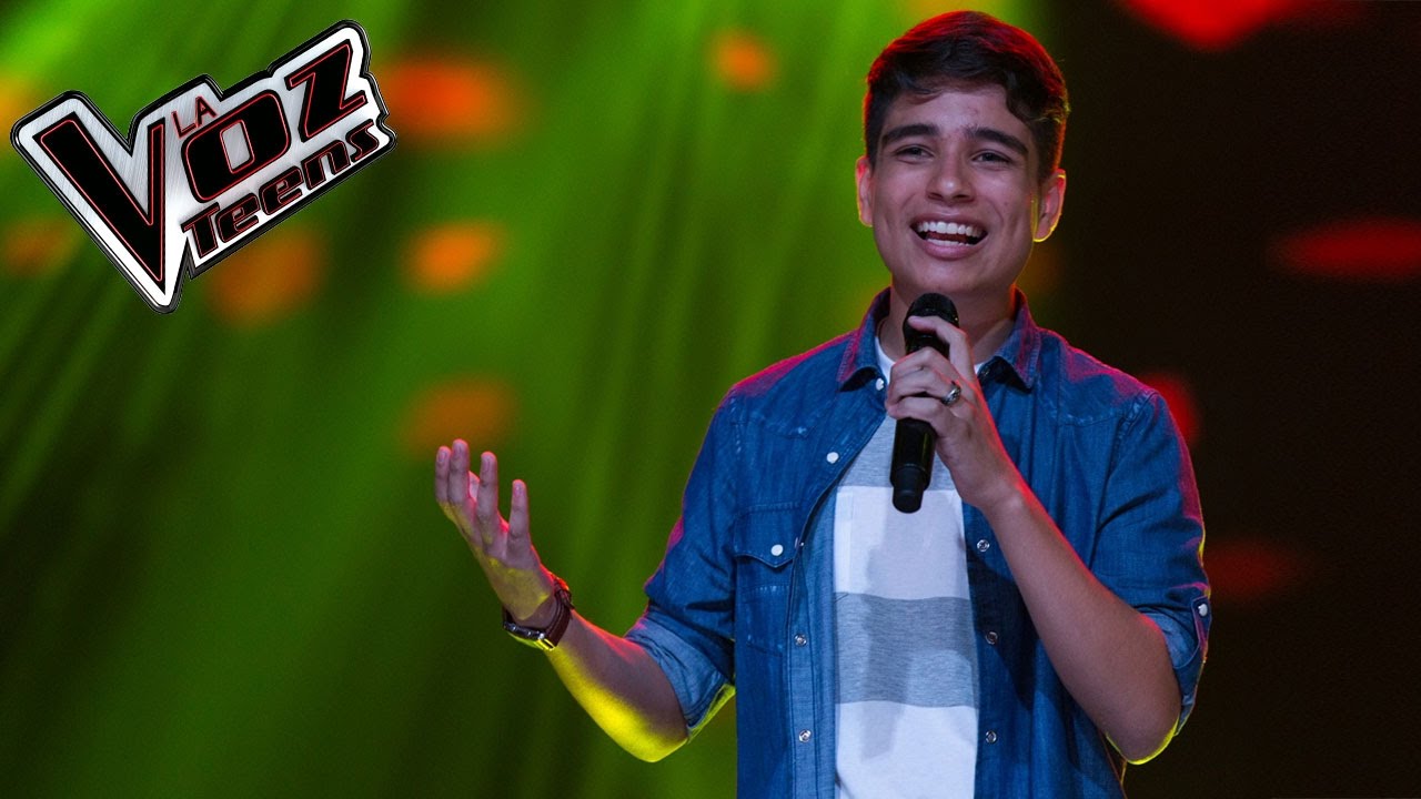 Juan David canta ‘Idilio’ | Audiciones a ciegas | La Voz Teens Colombia ...