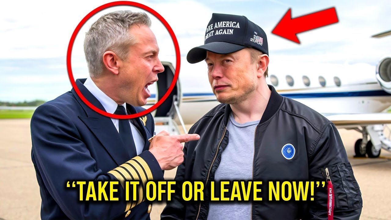 Pilot Refuses Elon Musk on Private Jet Over MAGA Hat, What He Does Next ...