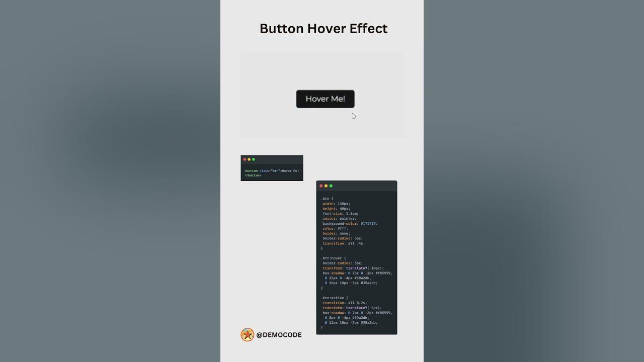 Css Button Hover Effect Animation Css Threejs Coding Developer Hovereffect