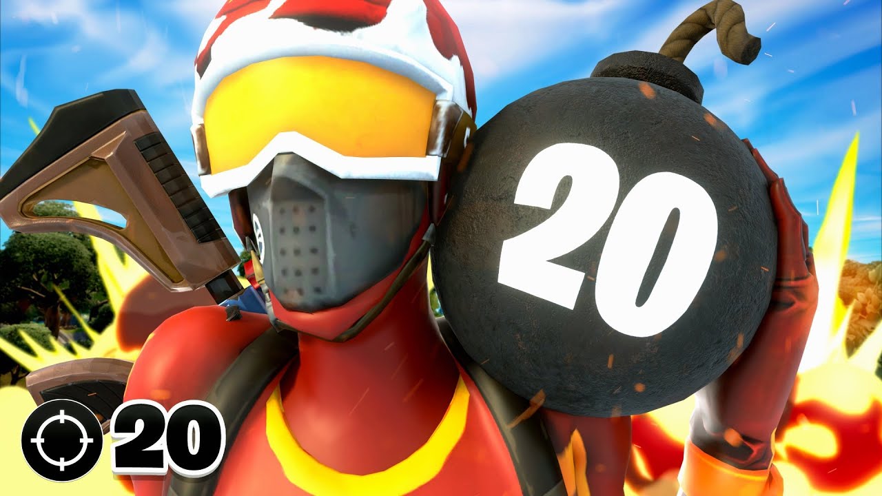 20 BOMB 2ND PLACE (solo arena fortnite gameplay) ft. 70 ping - YouTube