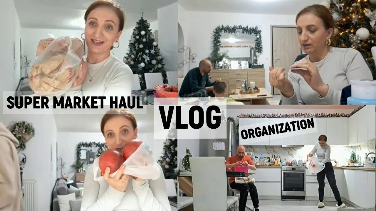 VLOG:Super Market HAUL για την Πρωτοχρονιά,Αγορές,Το μενού για το ...