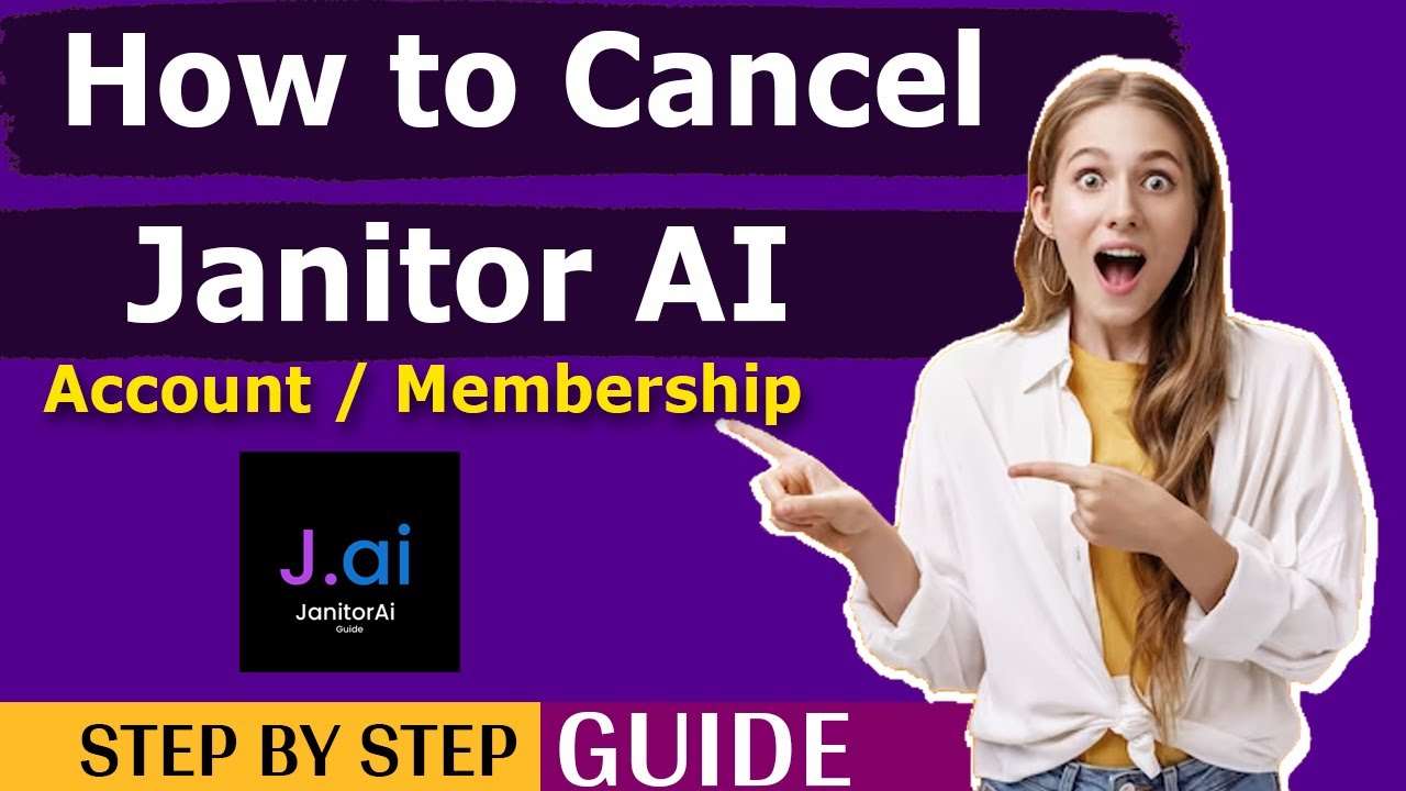 How To Cancel Janitor AI Account | How To Delete Janitor AI Account ...