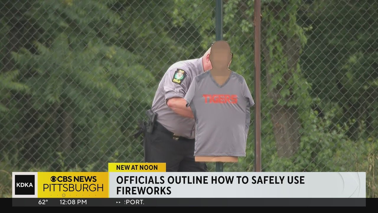 Officials outline how to safely use fireworks - YouTube