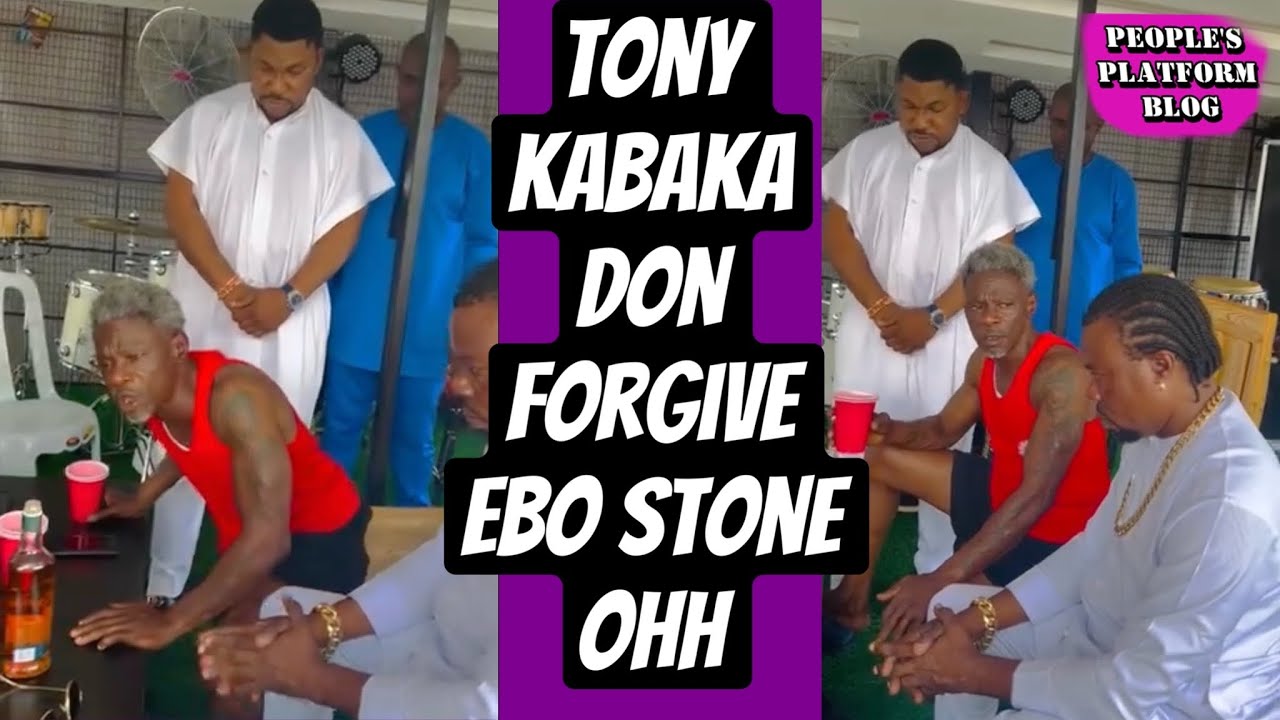 WAHALA] TONY KABAKA DON FORGIVE EBO STONE OHH, HE SAY EBO NA HIM SON ...