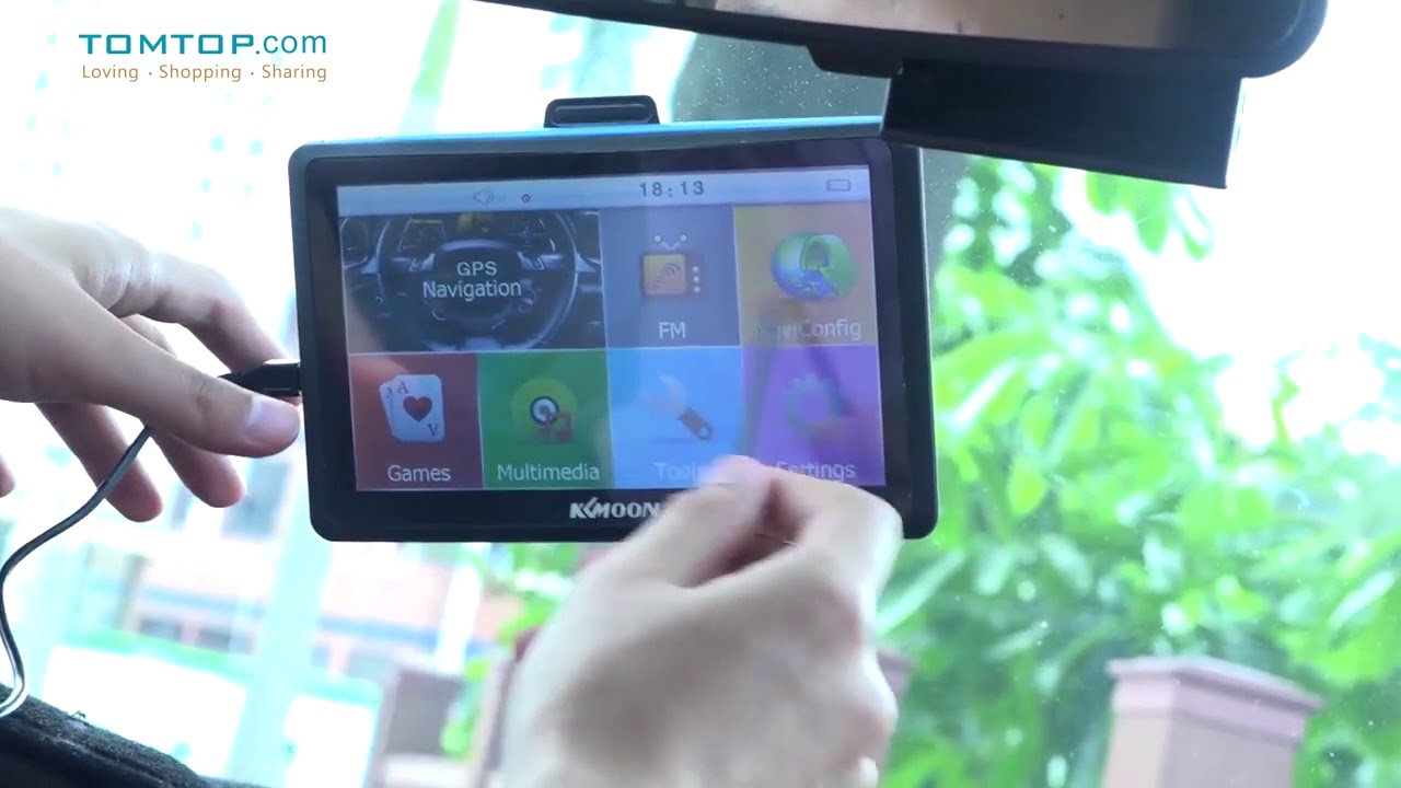 KKMOON 7inch HD Touch Screen Car Portable GPS Navigator Car ...