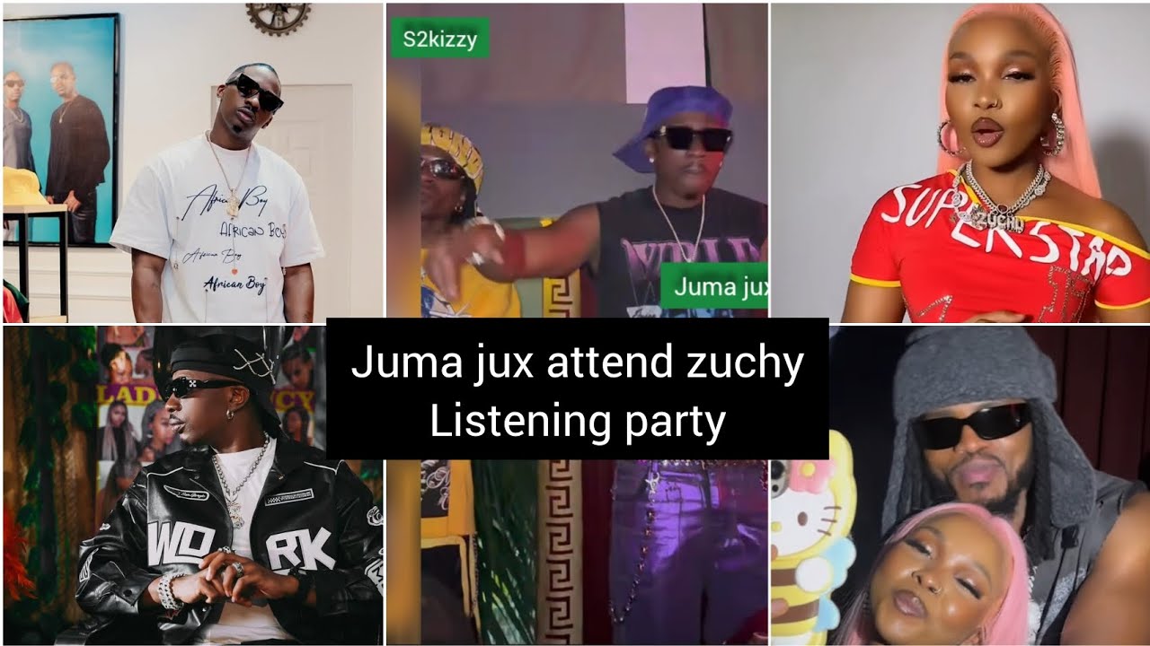 JUMA JUX Diamond Platinumz Attend Zuchu Album Listening party in ...