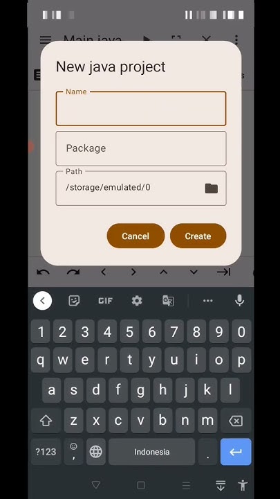 Belajar Java bisa dari smartphone @java @Pemograman @smartphone - YouTube