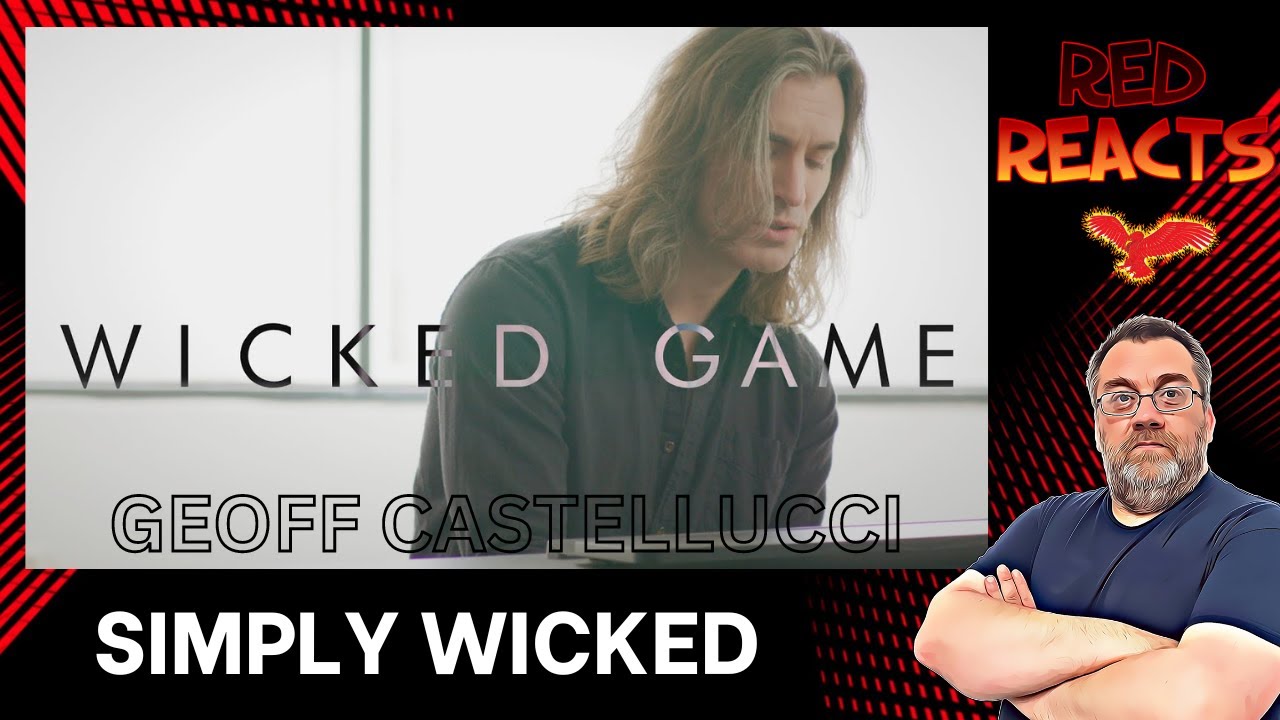 Red Reacts To Geoff Castellucci | WICKED GAME (Bass Singer Cover) - YouTube