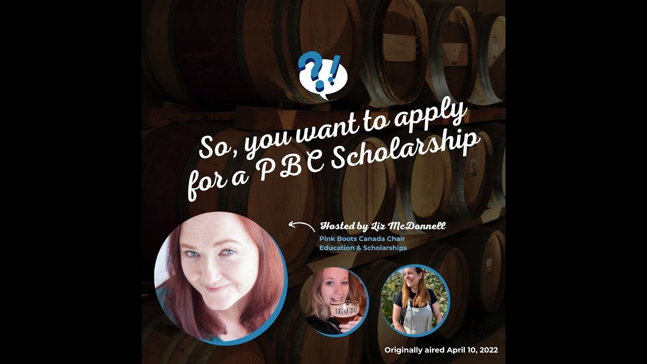 PBS Canada - So, you want to apply for a PBS scholarship - YouTube